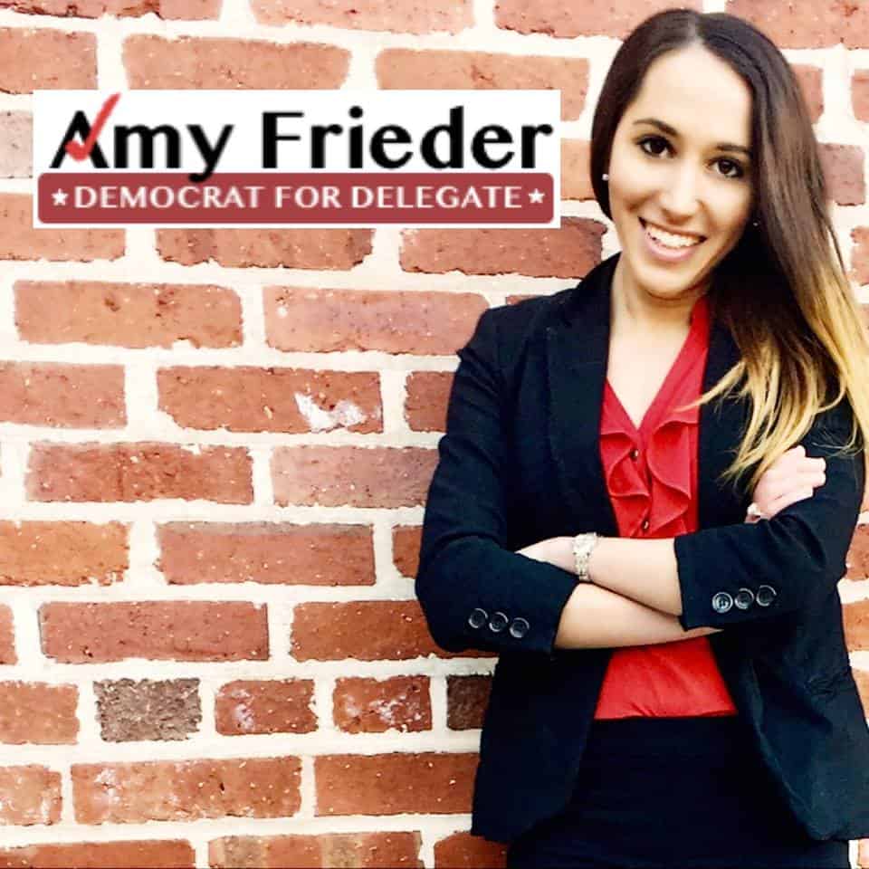 Amy Frieder announces District 15 bid